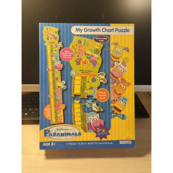 Other | Jim Hensons Pajanimals My Growth Chart Puzzle | Poshmark